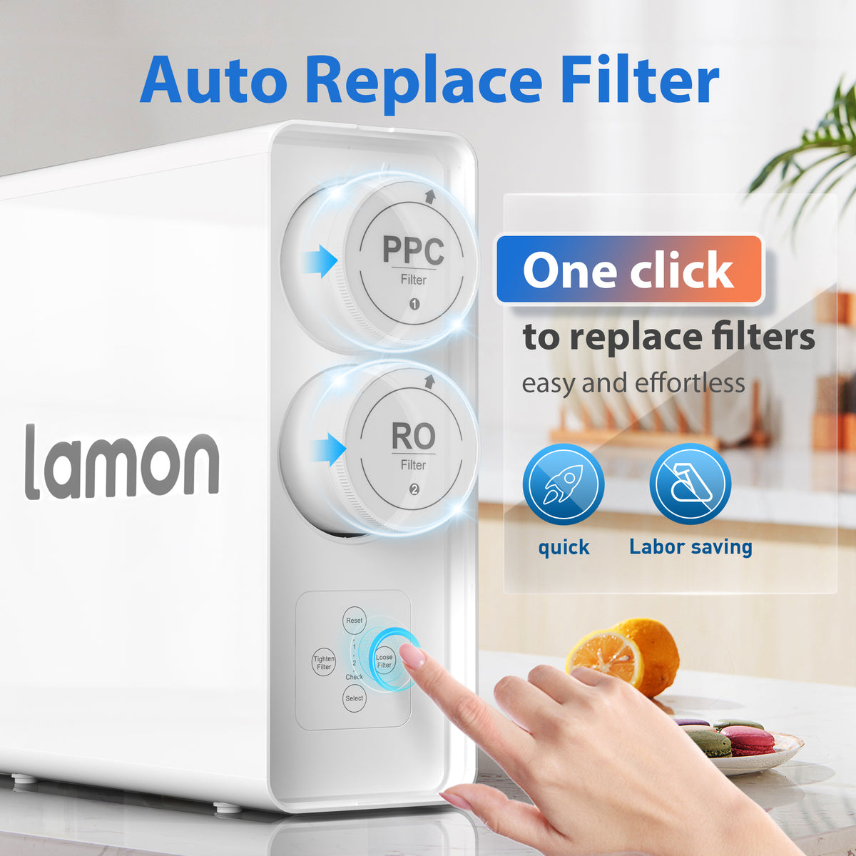 WaterFirst_Lamon Series R1PRO Reverse Osmosis Water Filter System